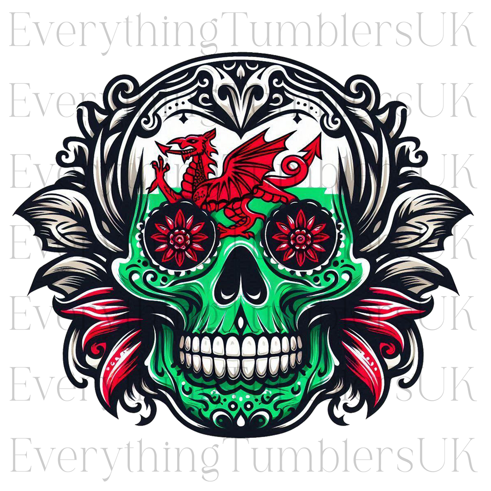 Welsh Skull – Everything Tumblers UK